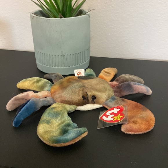 Ty | Toys | Vintage Claude Crab Ty Original Beanie Baby | Poshmark